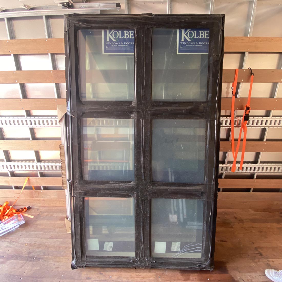 Kolbe | VistaLuxe Black Lrg Double Casement Window 48 x 84 – unbuilt