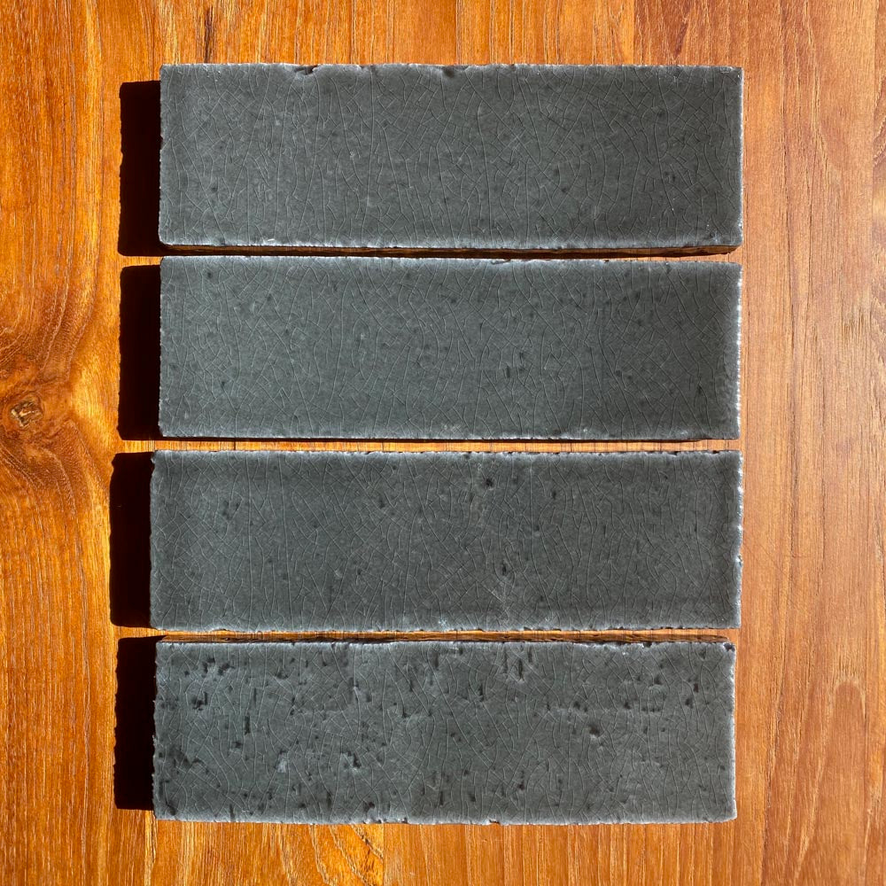 Fireclay Tile | 8x2.5 Glazed Thin Brick in Absaroka – unbuilt