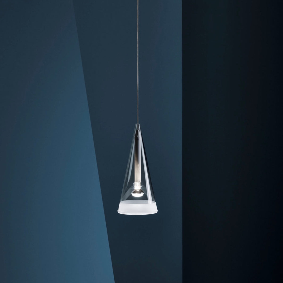 Flos | Fucsia 1 - Glass Pendant Light by Castiglioni – unbuilt